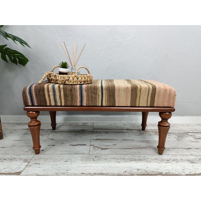 Farmhouse piano bench store
