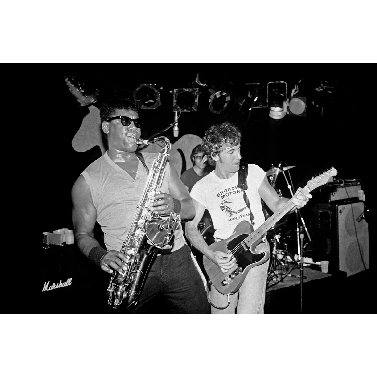 1984 Original Giclee Photograph of Bruce Springsteen & Clarence Clemons ...