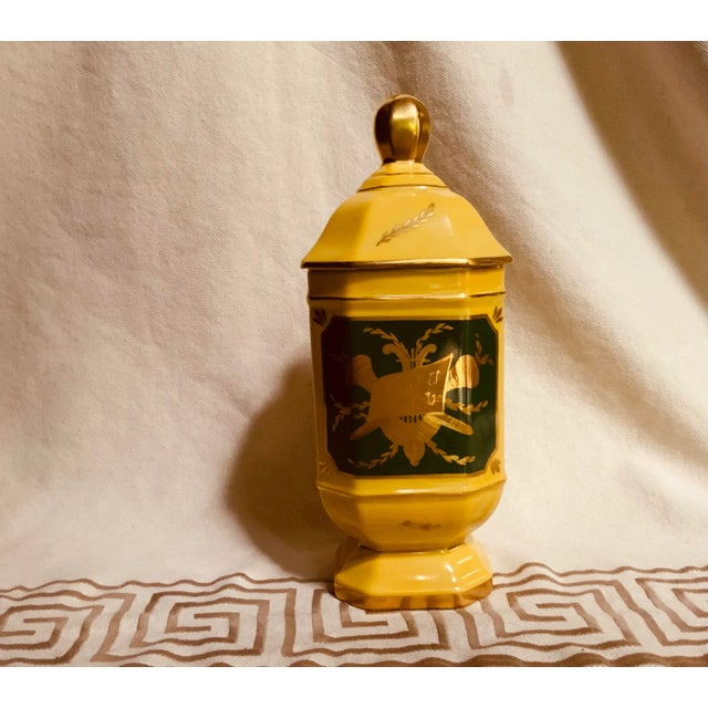 Mid- Century French Limoges Lidded Urn | Chairish