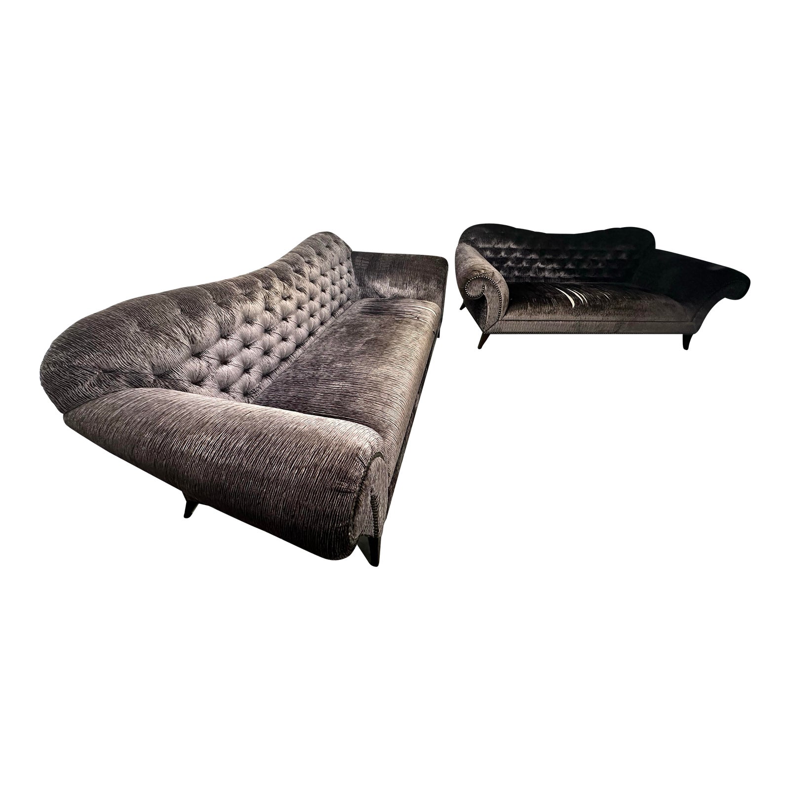 Christopher Guy Luxury Sofas- Set of 2 | Chairish