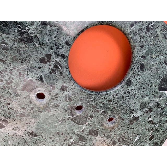 1970s Sherle Wagner Verdi Alpi Marble Sink Deck | Chairish