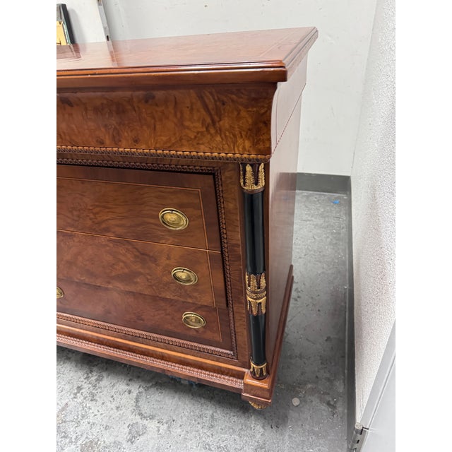 Francesco Molon New Empire Classic Six Drawer Novelty Dresser | Chairish