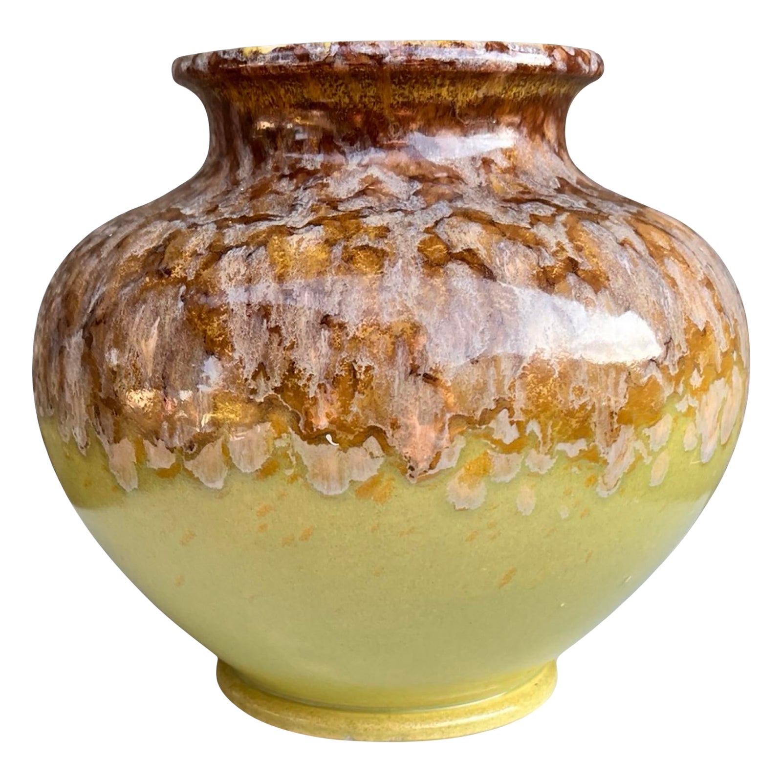Ss Meissen Ceramic Vase Type 1107/8 Germany, 1960s, Crystalline Drip ...