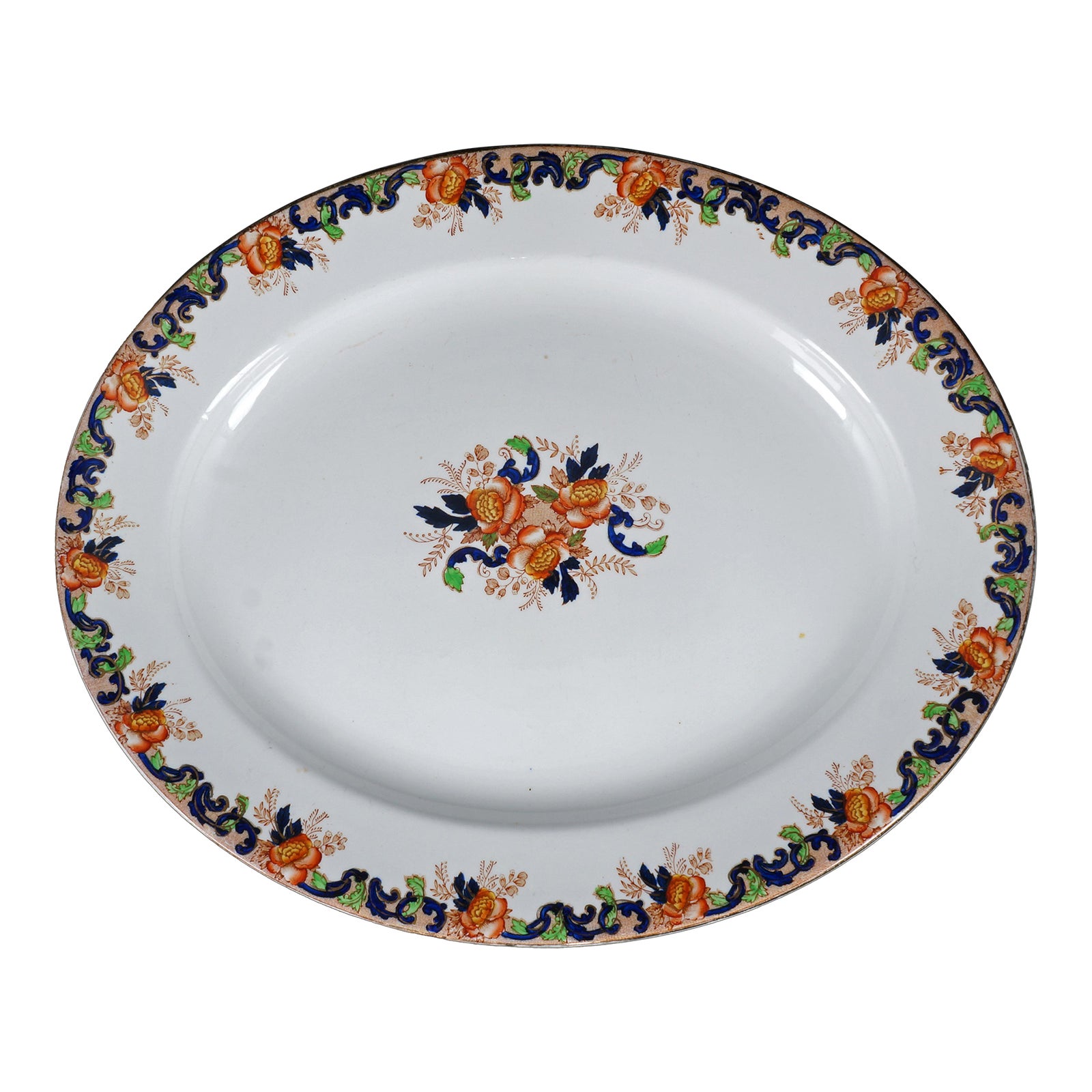 English Transferware Platter John Maddock & Sons Majestic Pattern Circa ...