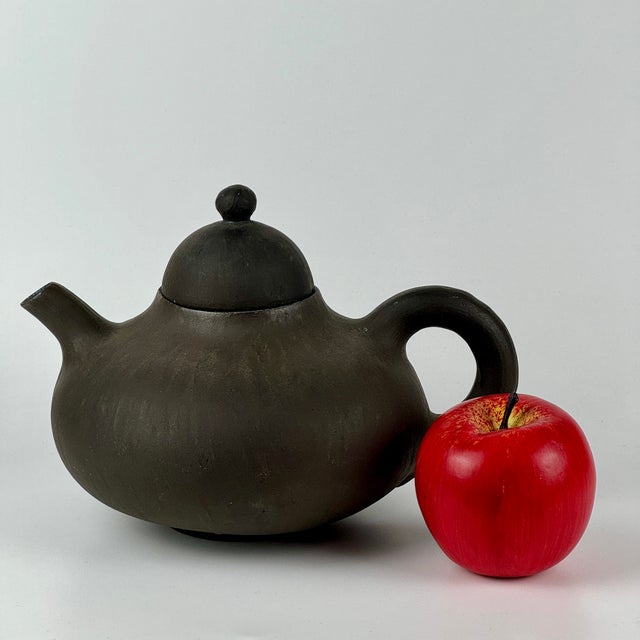 Ceramic Teapot by Danish Artist Maria Phillips, Signed & Dated 1954 ...