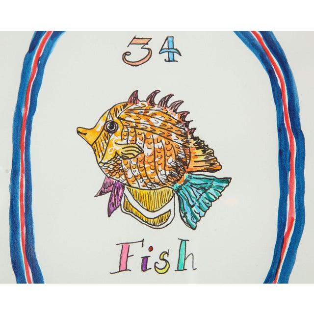 "The Lenormand Fish" Original Tarot Card Watercolor by Janie Kruse ...