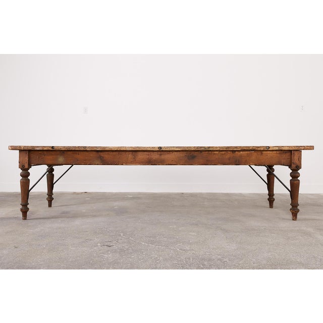 American Country Pine General Store Work Table or Display | Chairish