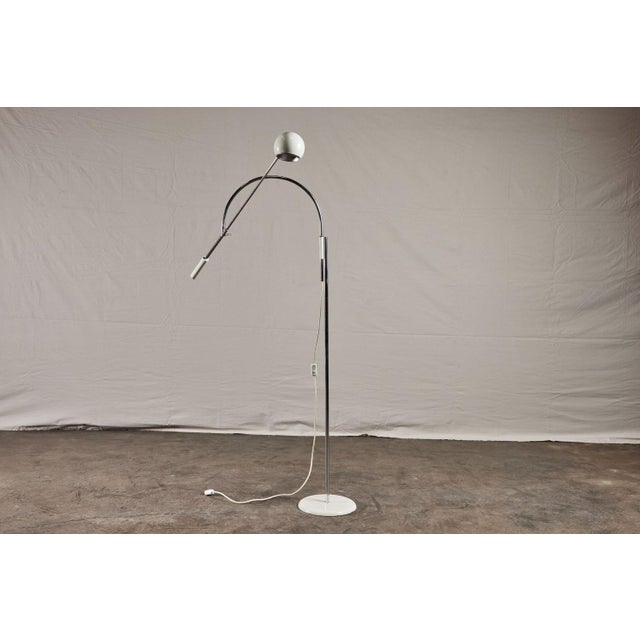 Italian Mid-Century Pivot Arm Reading Lamp | Chairish