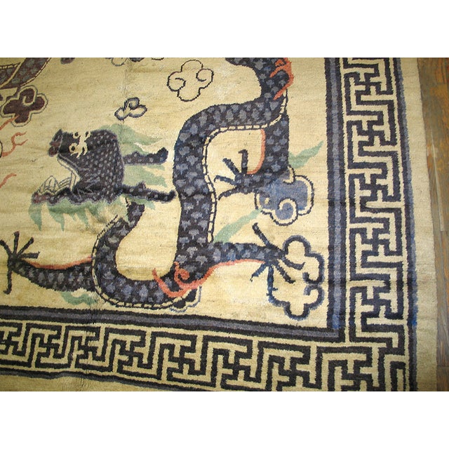 Antique Chinese - Mongolian Rug 9'8" X 12'0" | Chairish