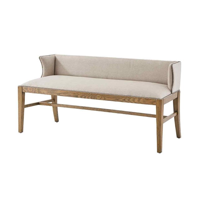 Classic Upholstered Bench | Chairish