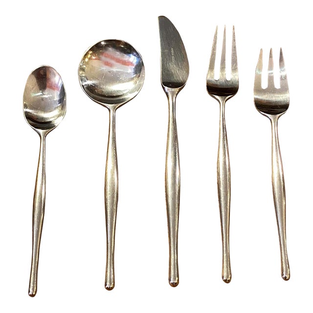 Don Wallace Design 3 Stainless Flatware Set - Service for 8, 42 Pieces ...