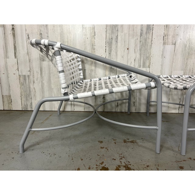 Inouye, Kantan for Brown Jordan Lounge Chairs and Ottoman | Chairish