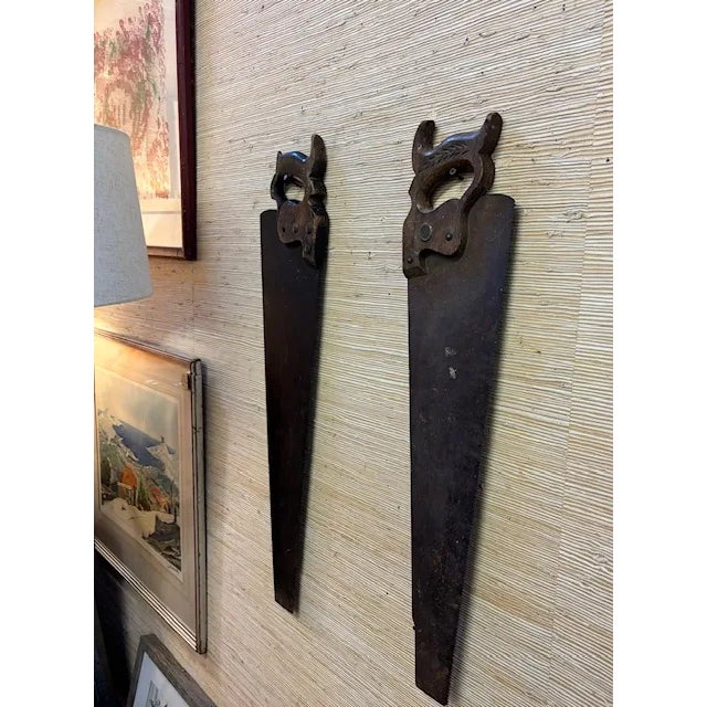 1940's Saws - Decorative Objects, Wall Art, Folk Art, Americana | Chairish