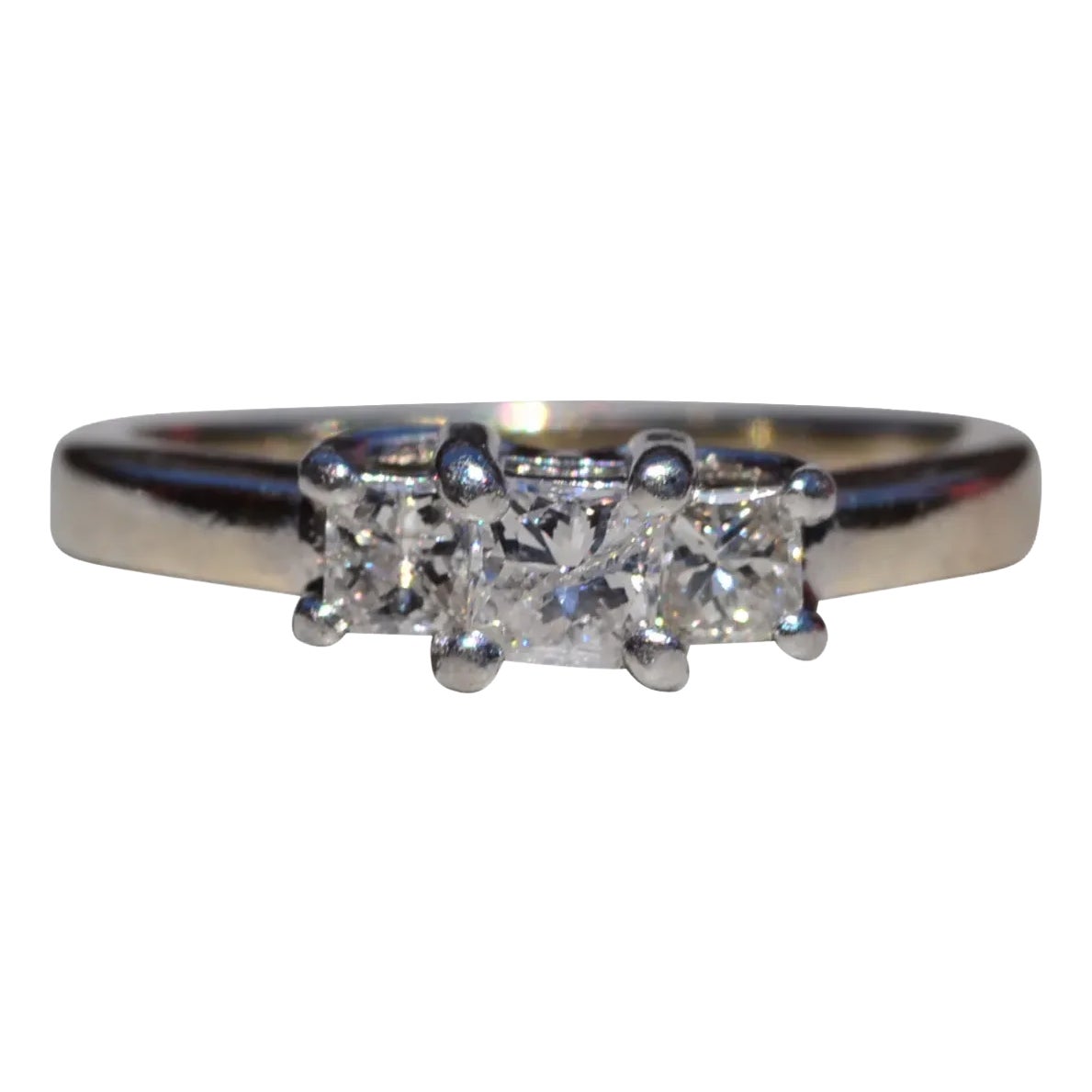 The Magic: Signed Engagement Ring or Promise Ring with Natural Princess ...