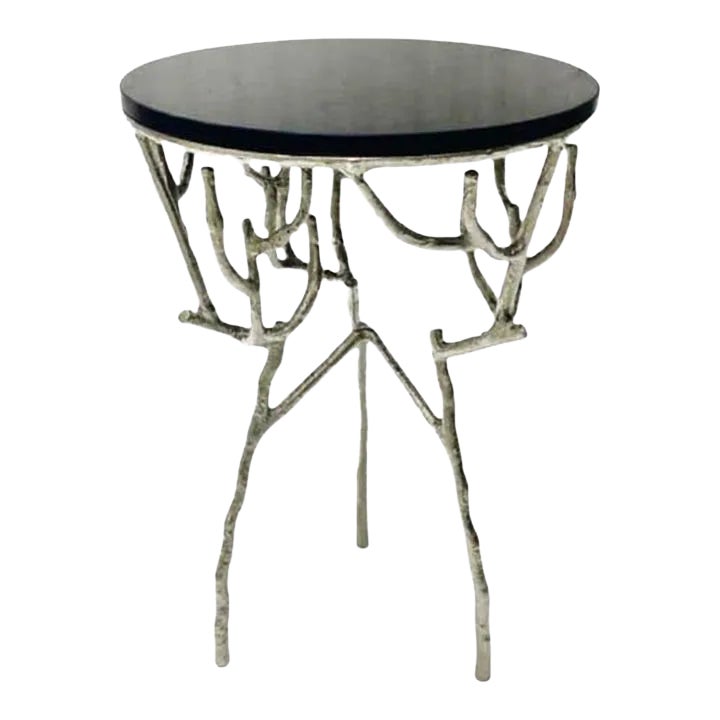 Contemporary Twig Accent Side Table | Chairish