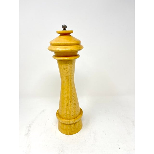 Mid-Century Wooden Pepper Mill Inspired by the Seattle Space Needle ...