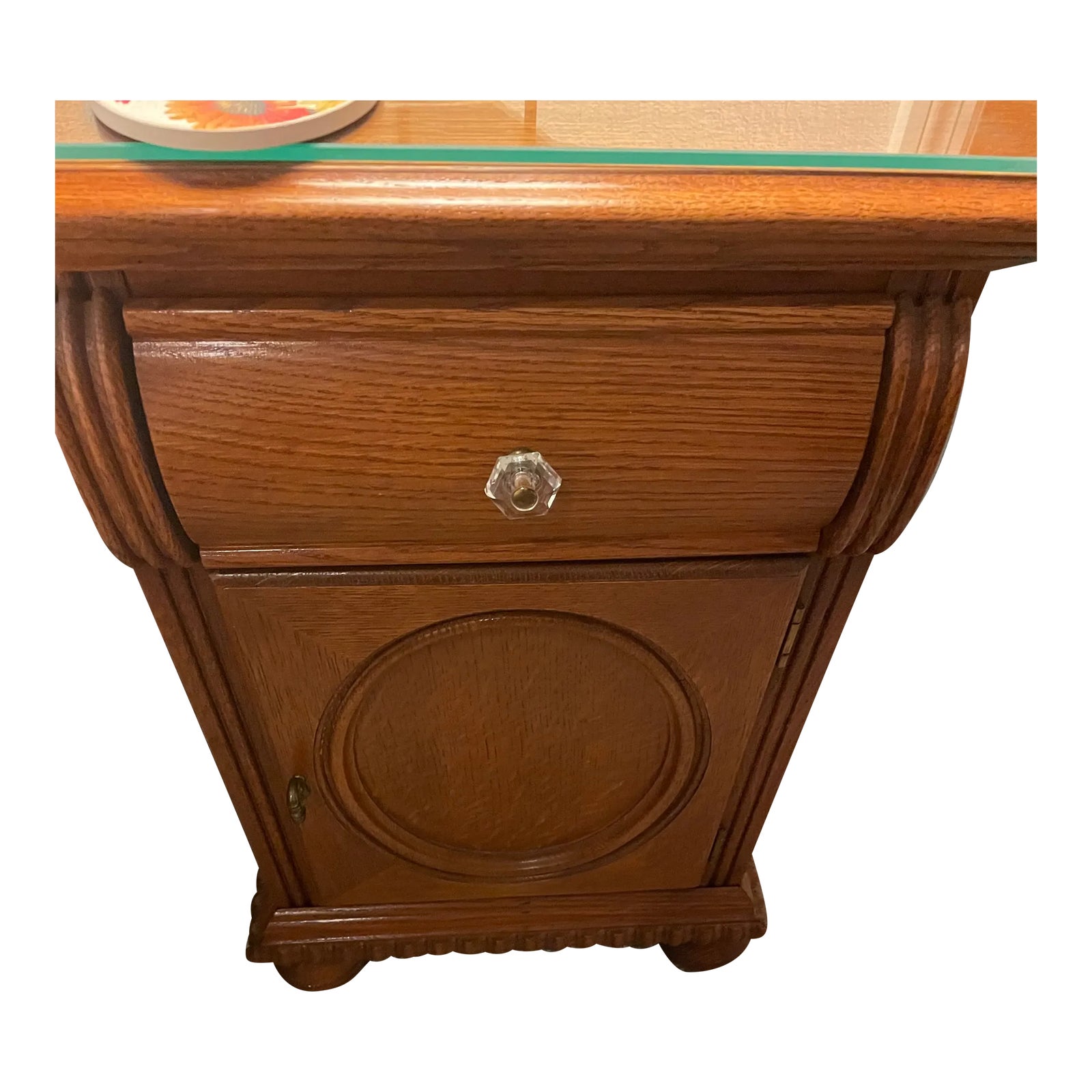 Late 20th Century Vintage Lexington Mansion Collection Nightstand ...