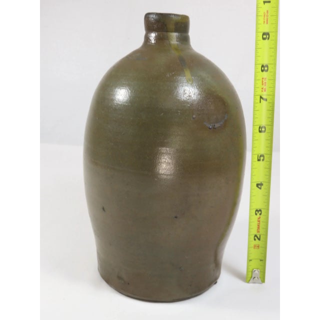 Small Size Antique Southern American Redware Spirits Jug | Chairish