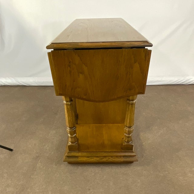 Mid-Century Thomasville Sideboard Server With Drop Leaf Extensions ...