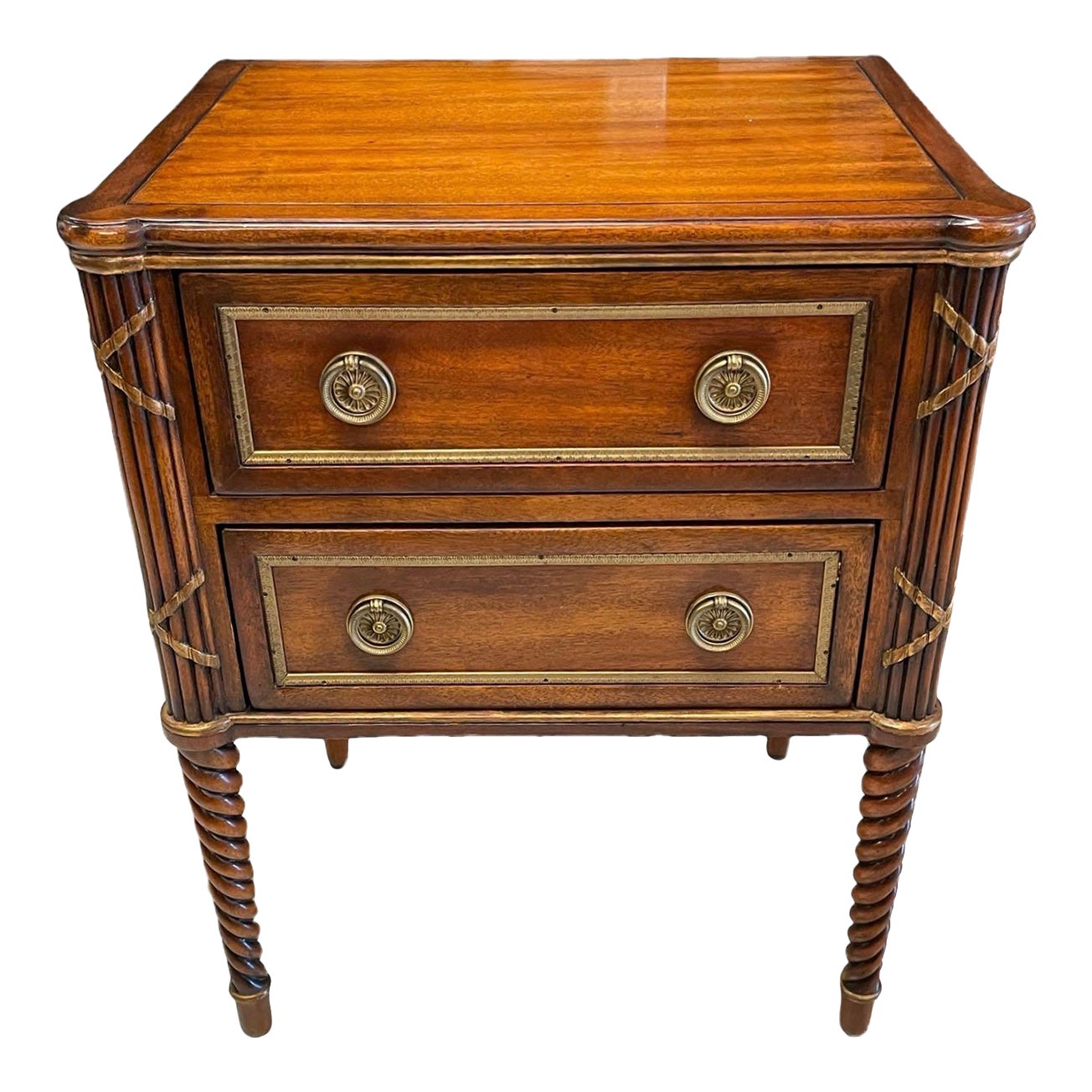 Theodore Alexander Accent Table or Nightstand | Chairish
