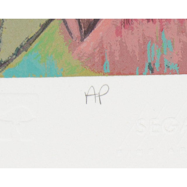 1990 “Quiet Moment” Artist’s Proof Serigraph by Zhou Ling | Chairish