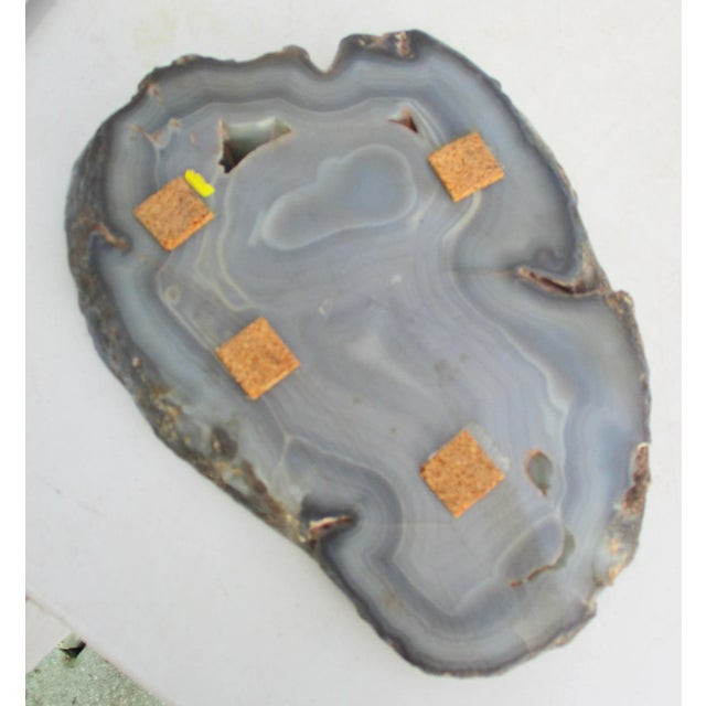 Agate Slab Desk Tray | Chairish