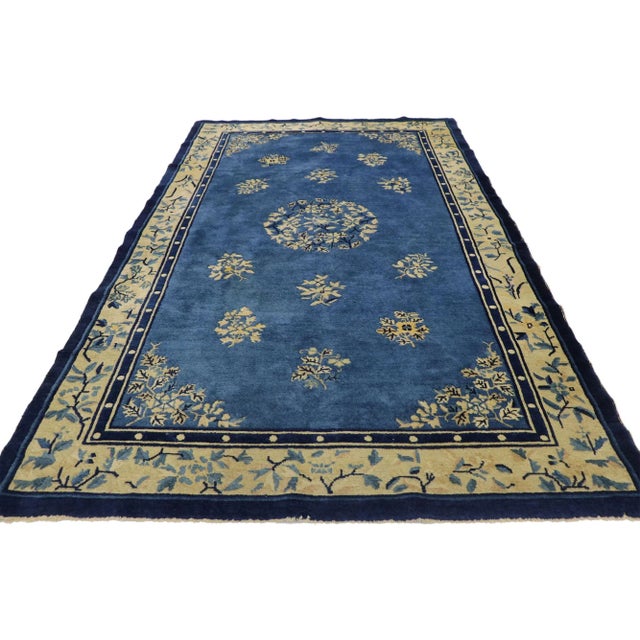 Antique Chinese Peking Rug - 04'01 x 06'09 | Chairish