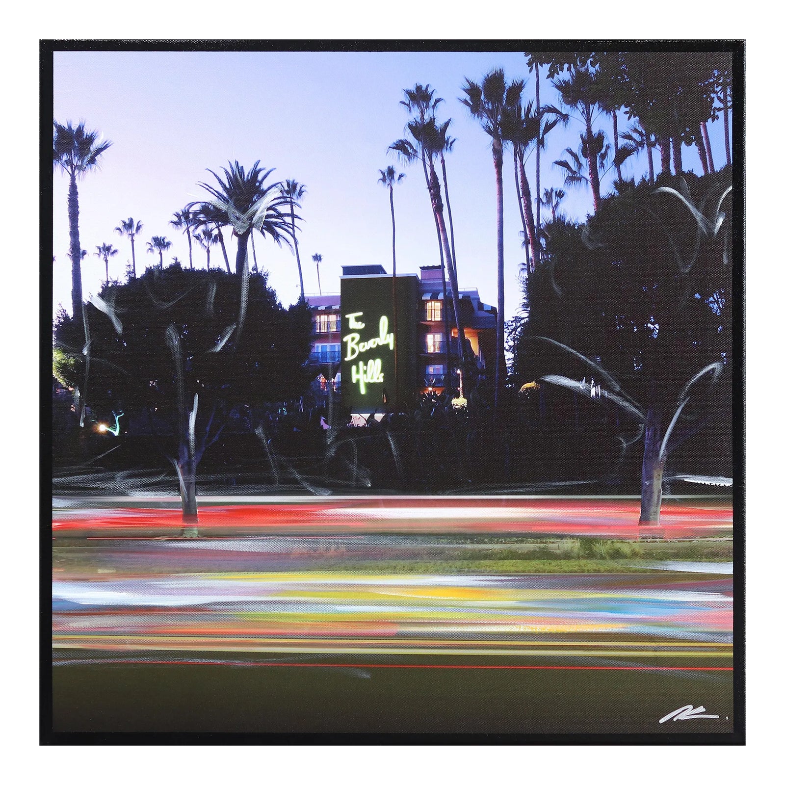 The Beverly Hills Neon Flash - Urban Landscape Photography Painting ...
