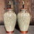Vintage Boho Drip Glaze Lamps - a Pair | Chairish