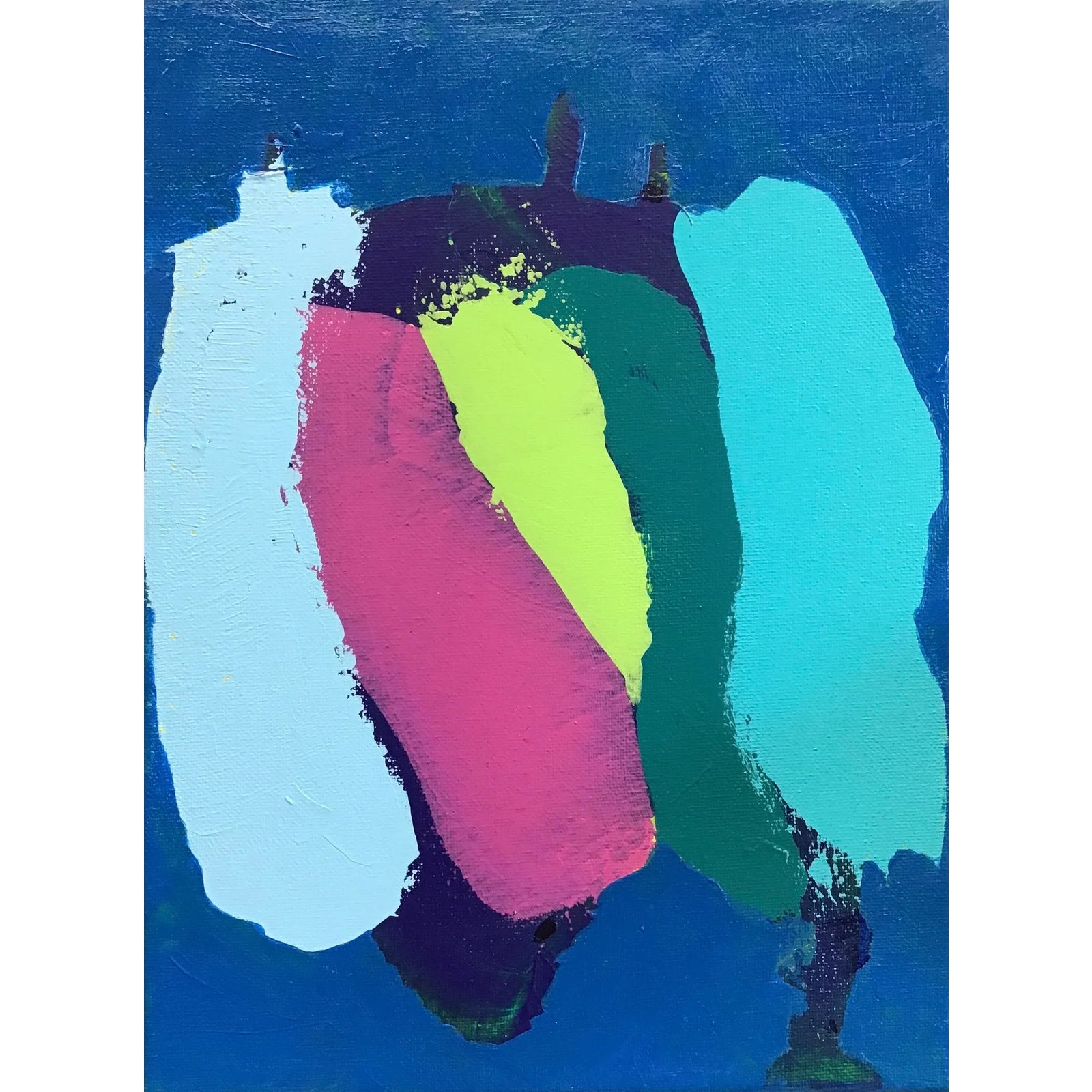 “as072323” Original Abstract Painting on Stretched Canvas by Stephen ...