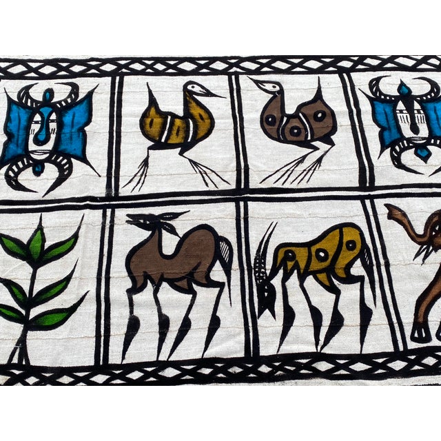 1980s Vintage Korhogo by the Senufo People Mud Cloth | Chairish