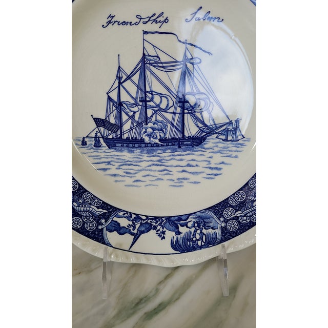 Vintage Wedgwood Etruria & Barlastone Nautical Theme Plate | Chairish
