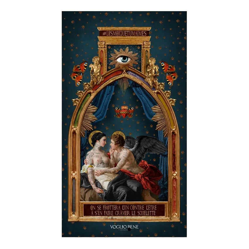 Internal Velvet Panel by by Vogliobeneart | Chairish