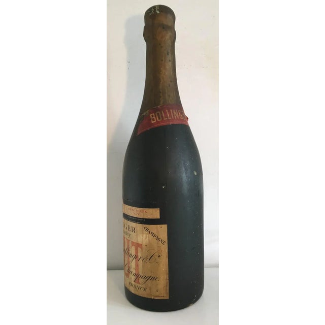 Giant 3ft Tall French Champagne Bottle - Xl Shop Display - | Chairish