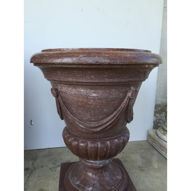 20th Century Marble Urn Form Base | Chairish