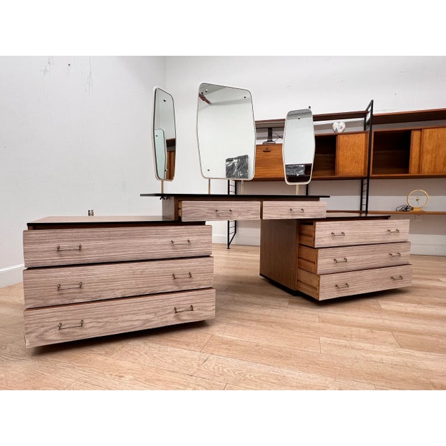 1960s Vanity/Dressing Table by Berry Furniture | Chairish