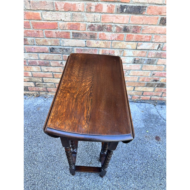 Antique English Gate Leg Table | Chairish