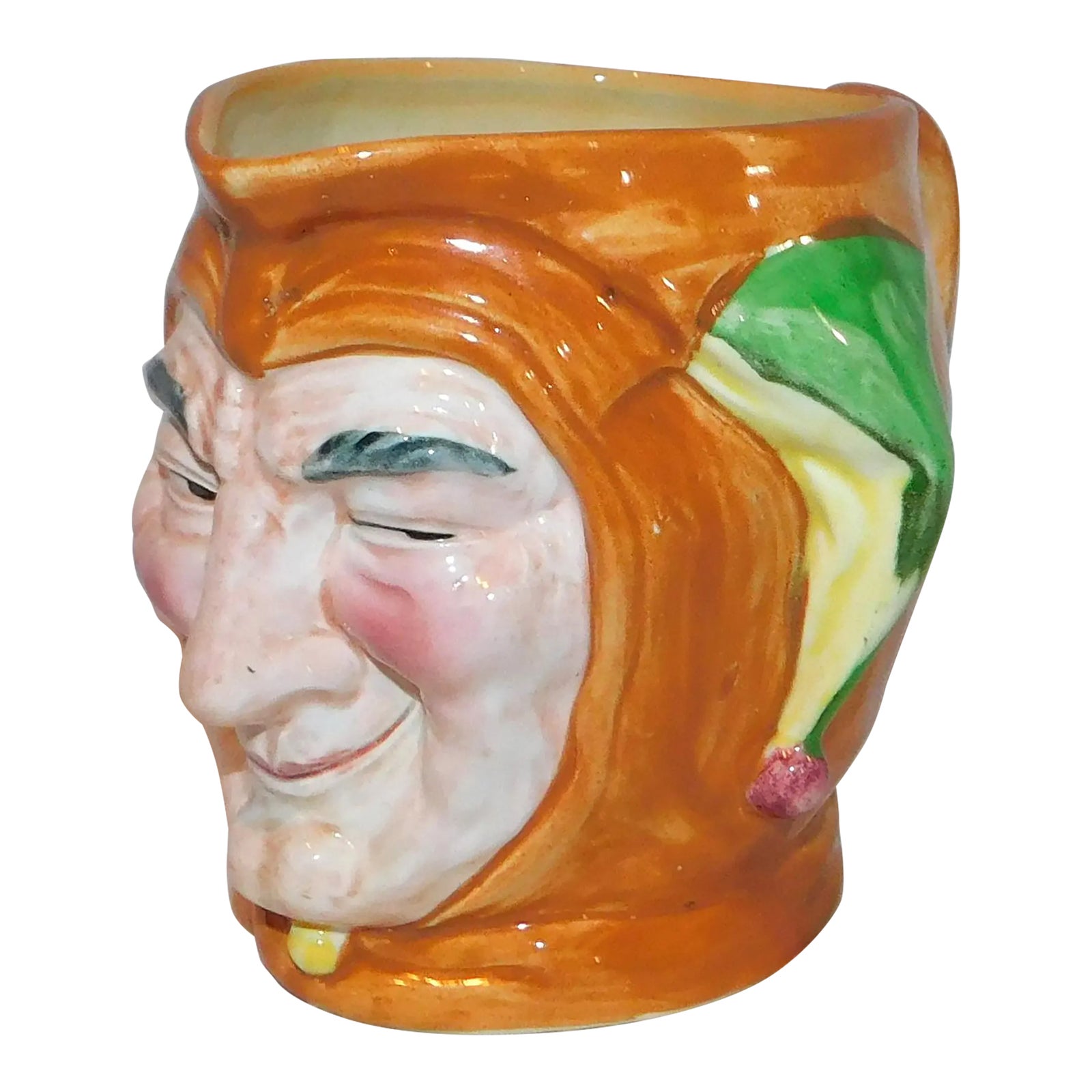 Vintage Jester Toby Mug | Chairish