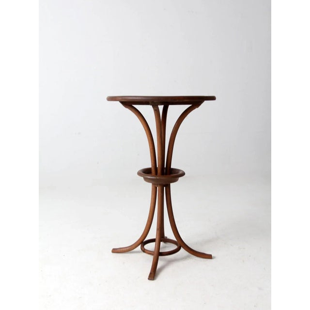 Antique Bentwood Side Table | Chairish