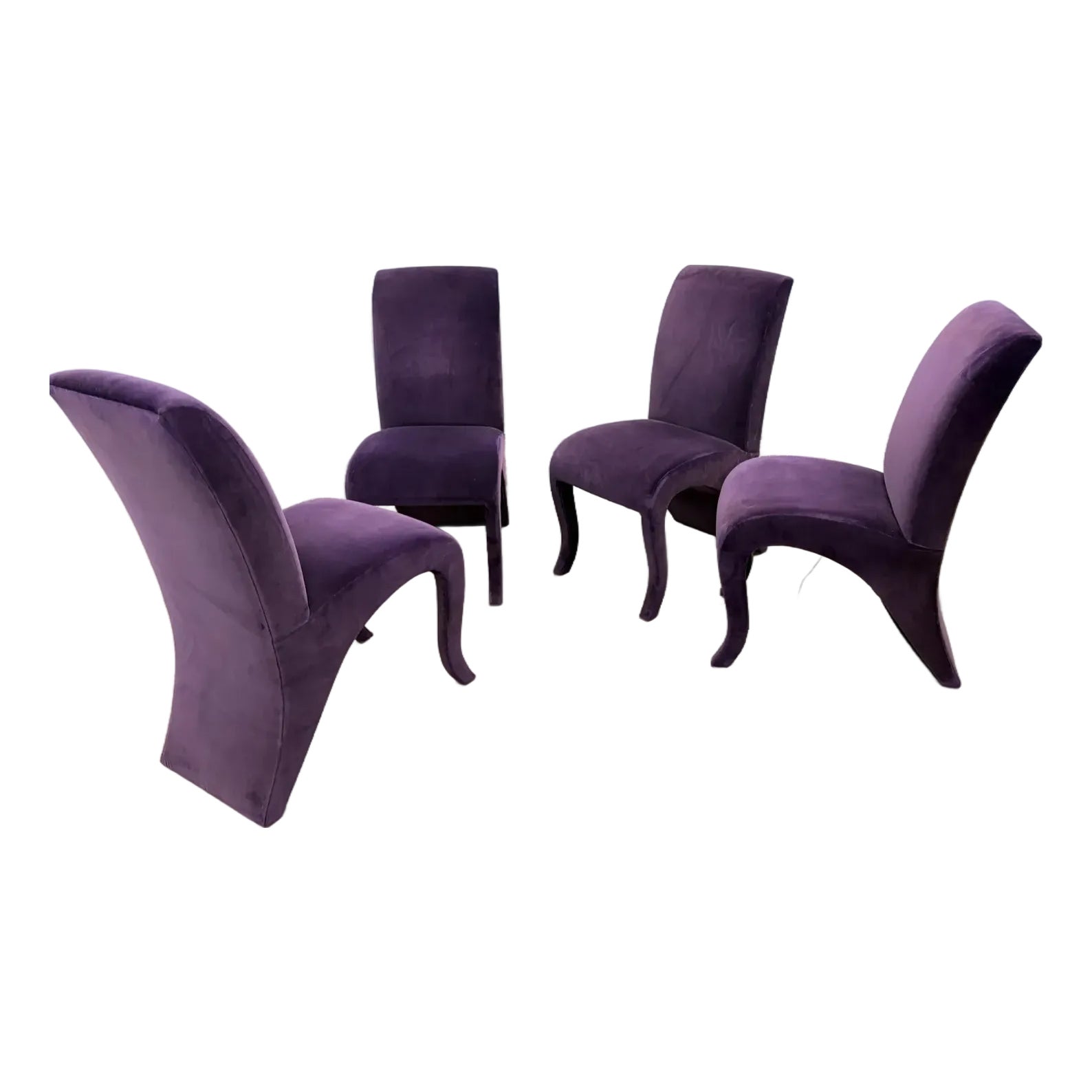 1980s Set 4 Attributed to Dialogica Sergio Savarese Iconic Splash ...