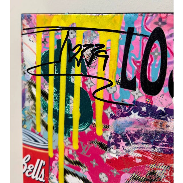 Pop Art Jozza "Lost in New York" Original Acrylic on Canvas, Signed ...