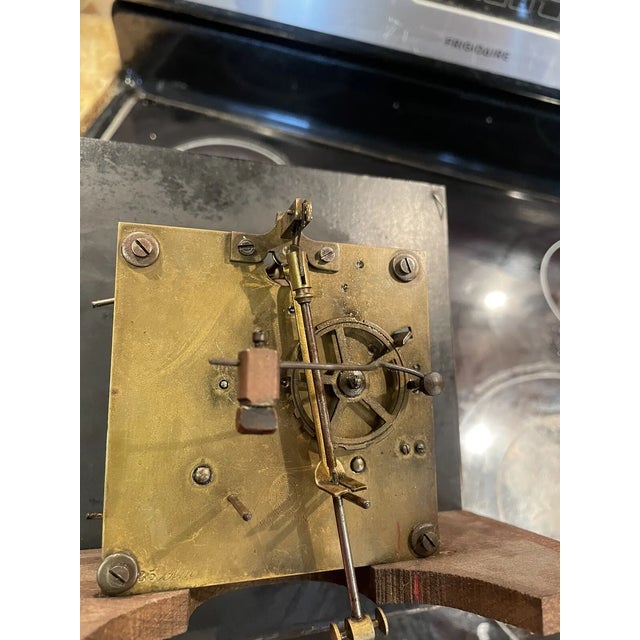 Early 1900s German Box Regulator Wall Clock by Konkurrenz (Carl Warner ...