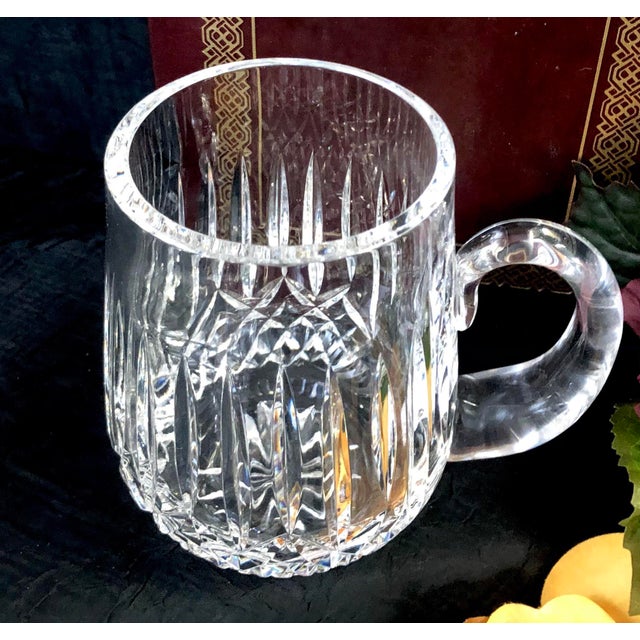 Vintage Waterford Bunclody Tankard Bar Glass With Handle | Chairish