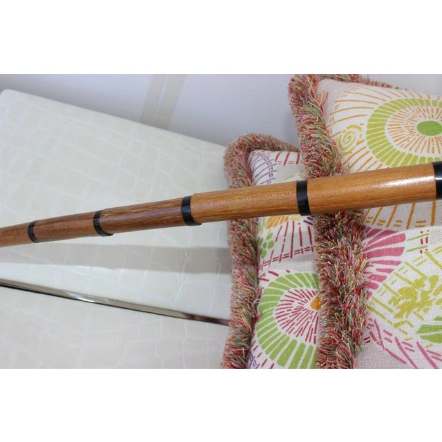 English Walking Stick Cane With Horn Handle | Chairish