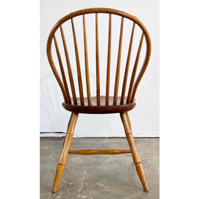 Antique Spindle Back Windsor Style Chair | Chairish