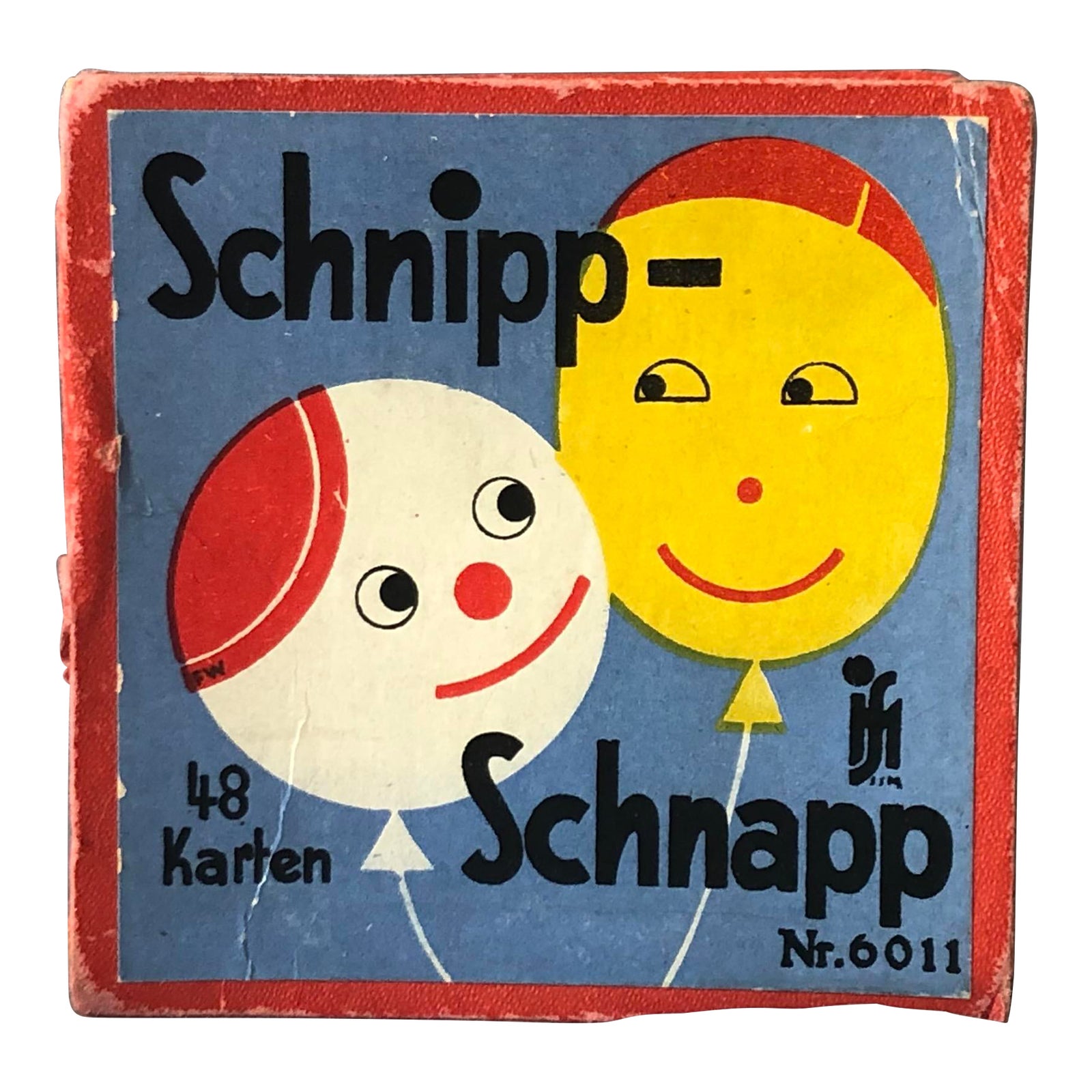 Vintage German Playing Card Game | Chairish