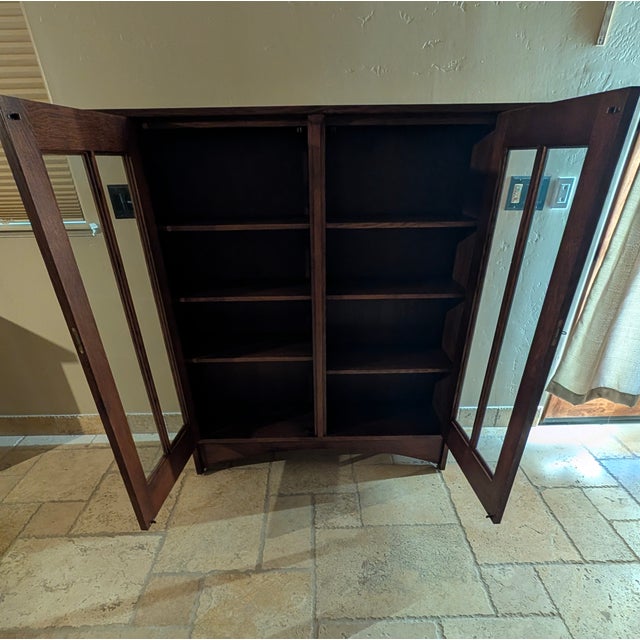 Stickley Bookcase From the Harvey Ellis Collection | Chairish