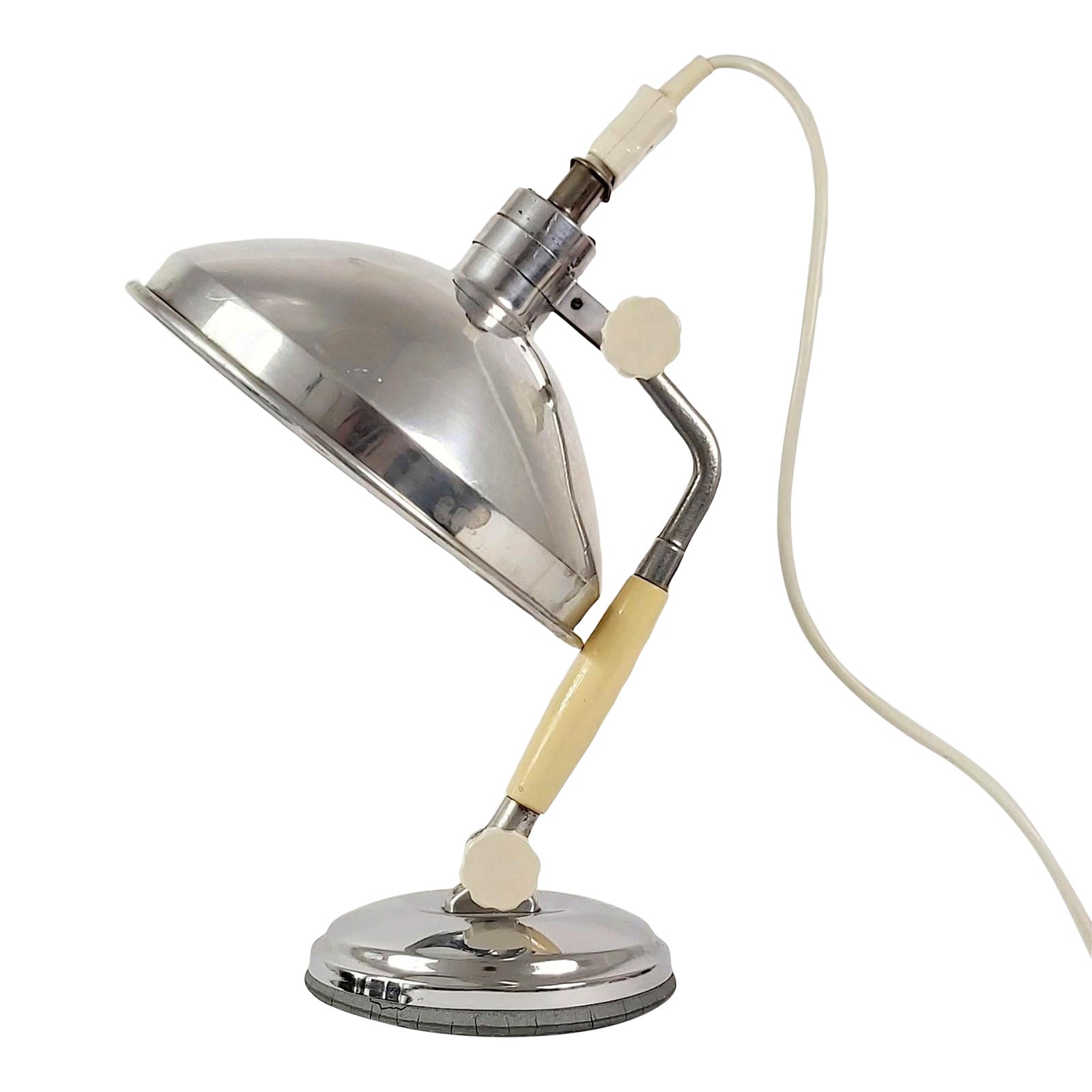 Mid-Century Industrial Table Lamp From Kurt Rosenthal, Germany, 1950s ...