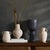 Four Hands Pima Vase, Distressed Cream | Chairish