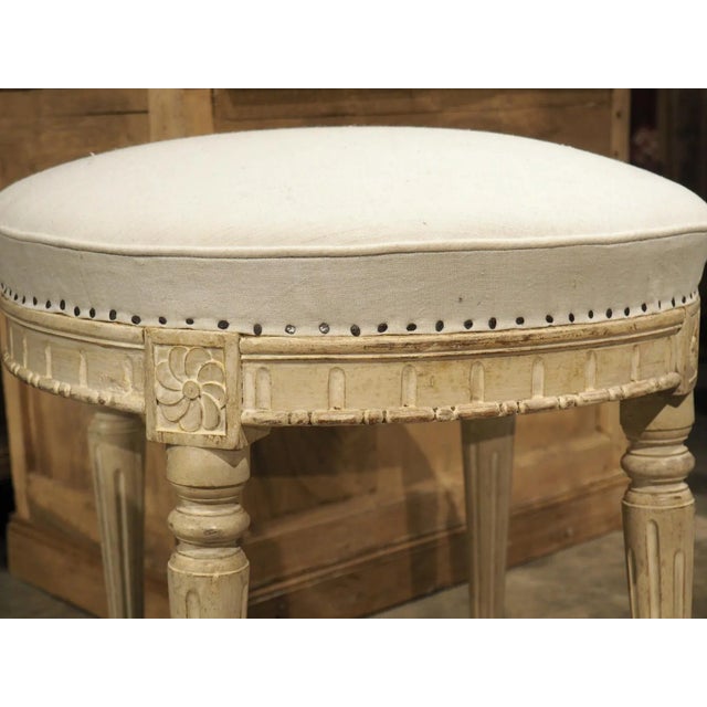 Antique Gustavian Style Painted Stool, Circa 1870 | Chairish